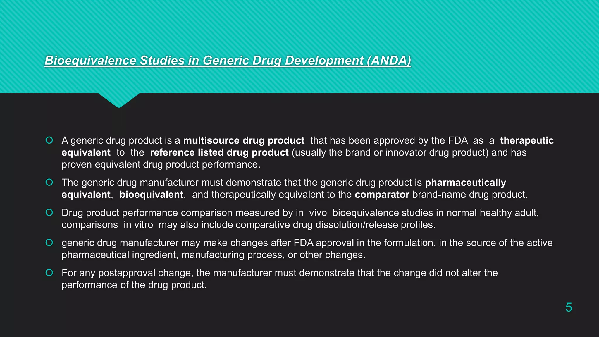 Drug product performance | PPTX