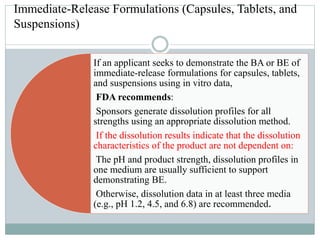 Drug product perfomance in vitro | PPTX