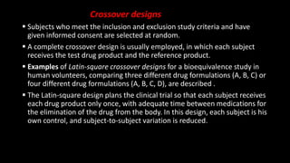 Drug product performance , in vivo: bioavailability and bioequivalence | PPTX