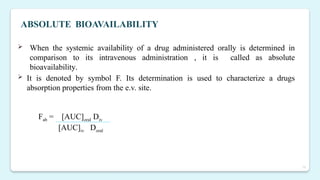 DRUG PRODUCT PERFORMANCE, IN VIVO.pptx