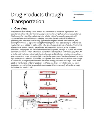 Drug products through transportation | DOCX