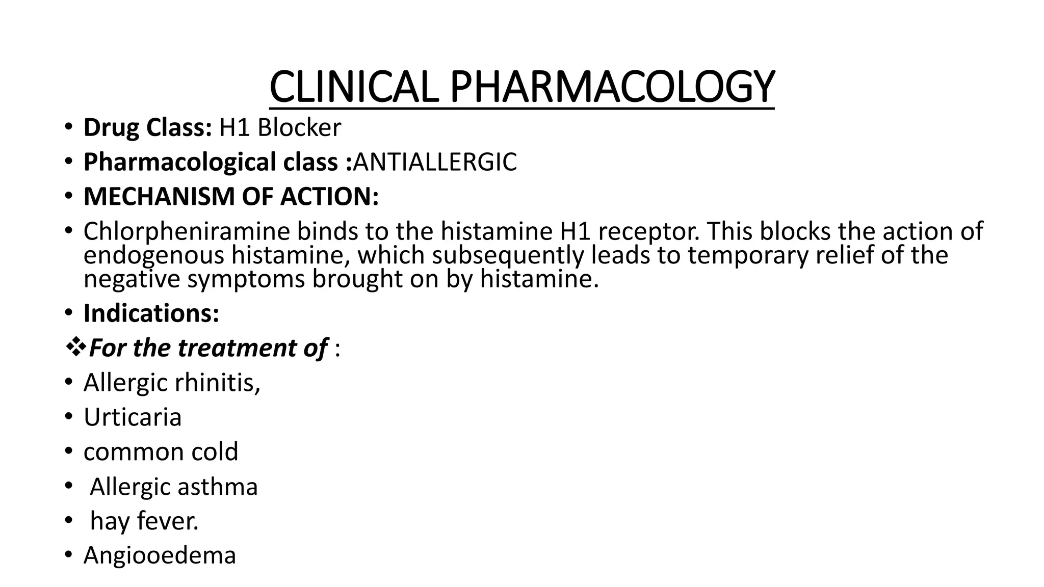 Drug profile | PPTX