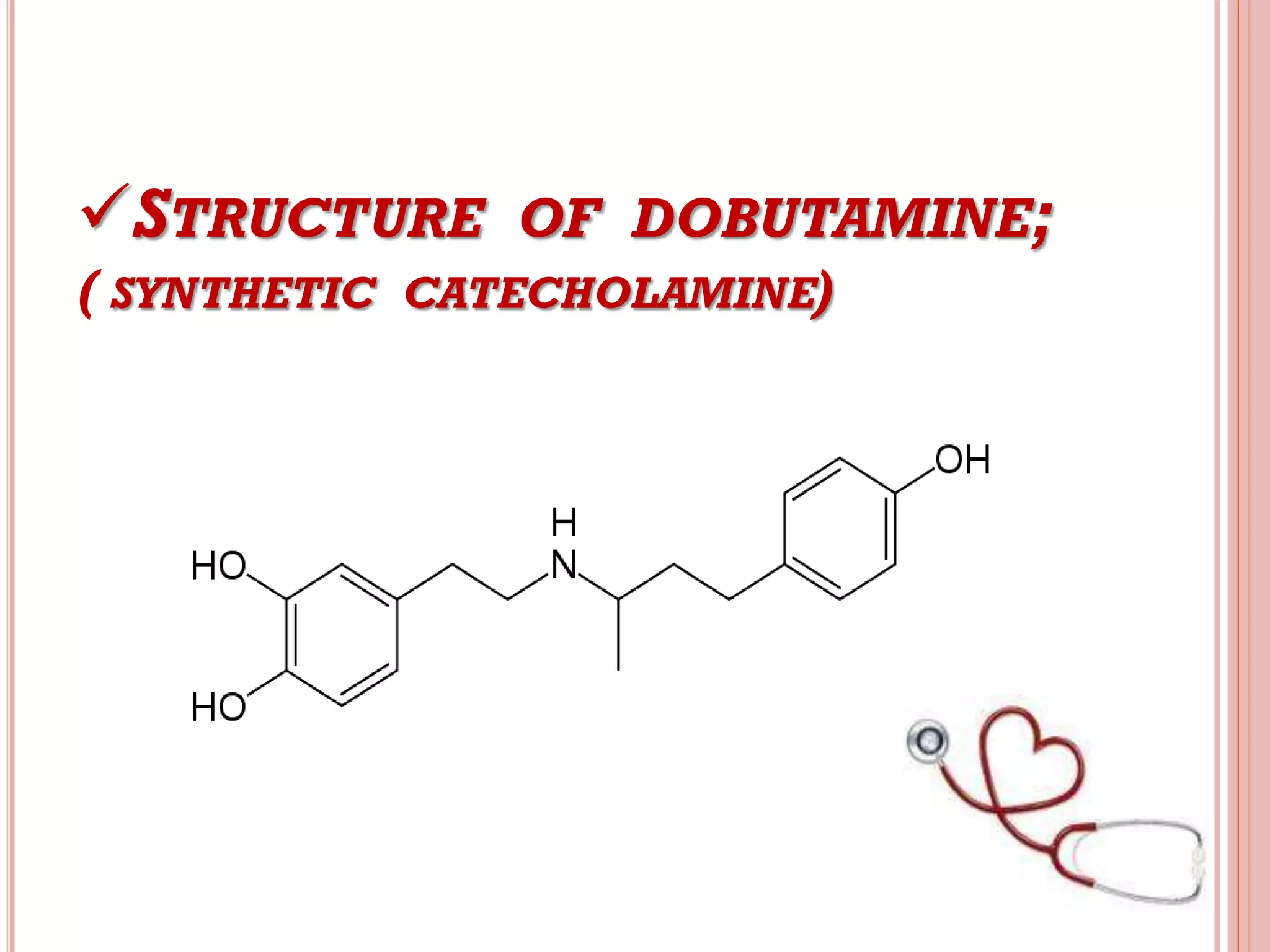 Drug profile of dobutamine | PPTX