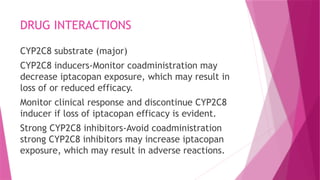 DRUG PROFILE OF FABHALTA.pptx by the sri | PPTX