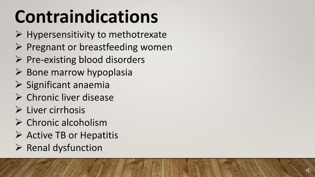Drug profile of methotrexate :Introduction, History, ROA, Dose, MOA ...