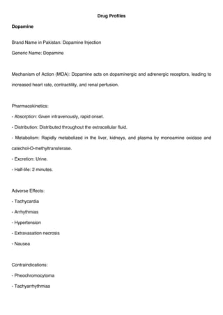 Drug Profile (PART-ONE) Clinical Pharmacy.pdf