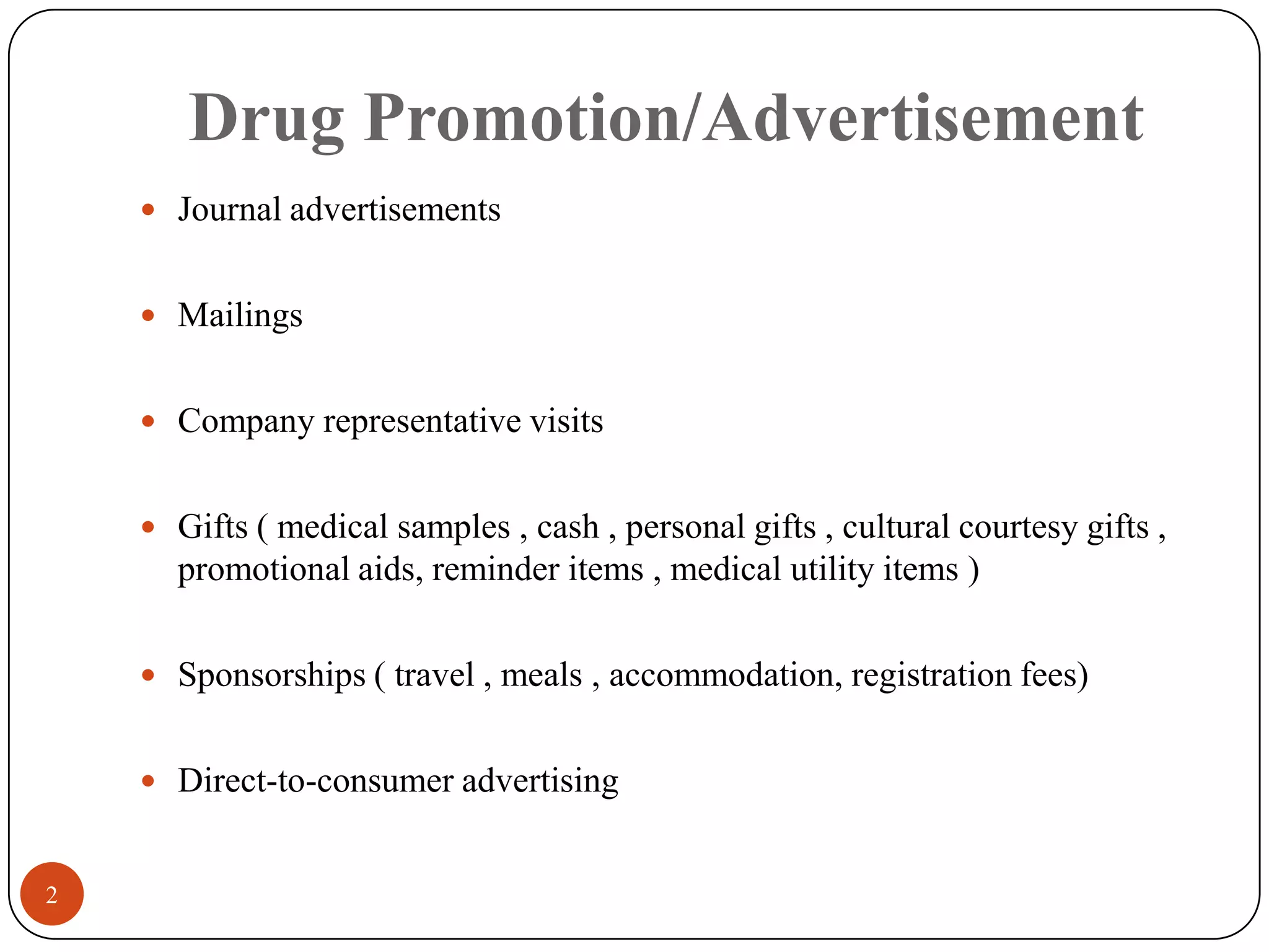 Drug promotional activities and critical appraisal of drug advertising ...