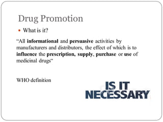 Drug promotional literature | PDF