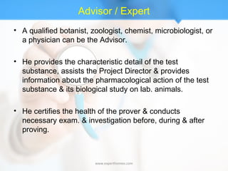 Homoeopathic Drug Proving | PPT