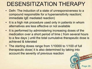 managament of drug reactions | PPTX
