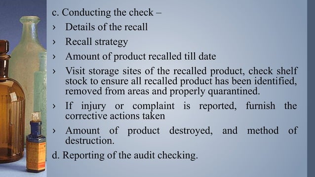 A Detailed Study on Pharmaceutical Drug Recall | PPTX | Substance Abuse ...