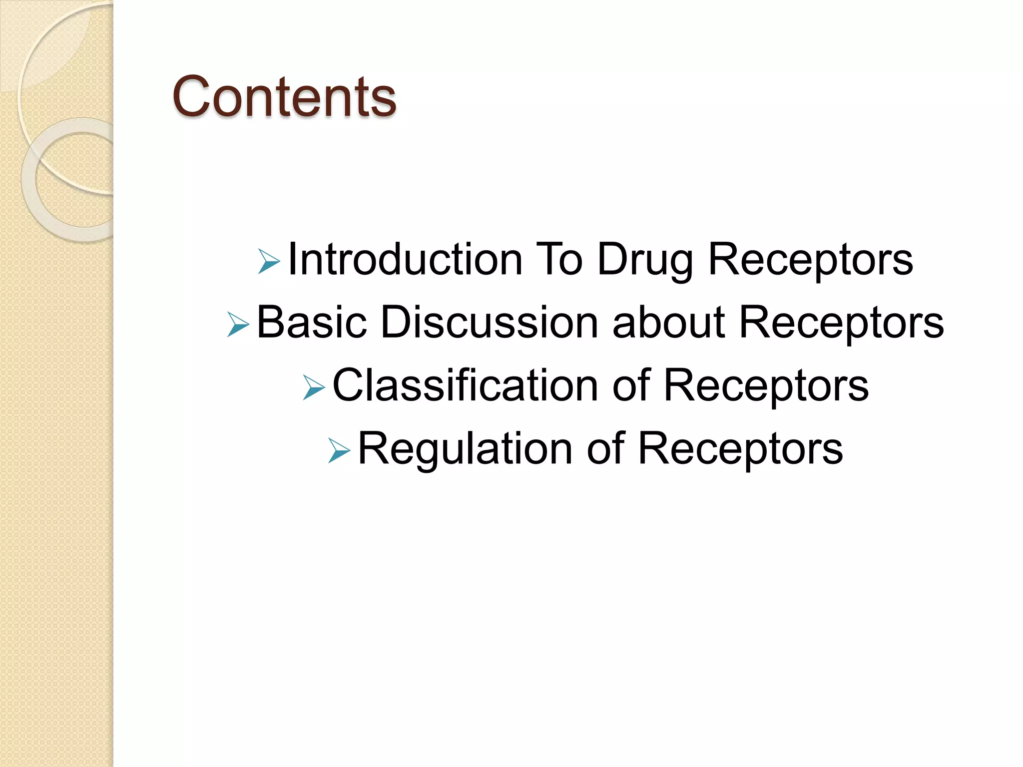 Drug receptors | PPTX