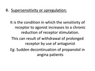Drug receptors | PPTX
