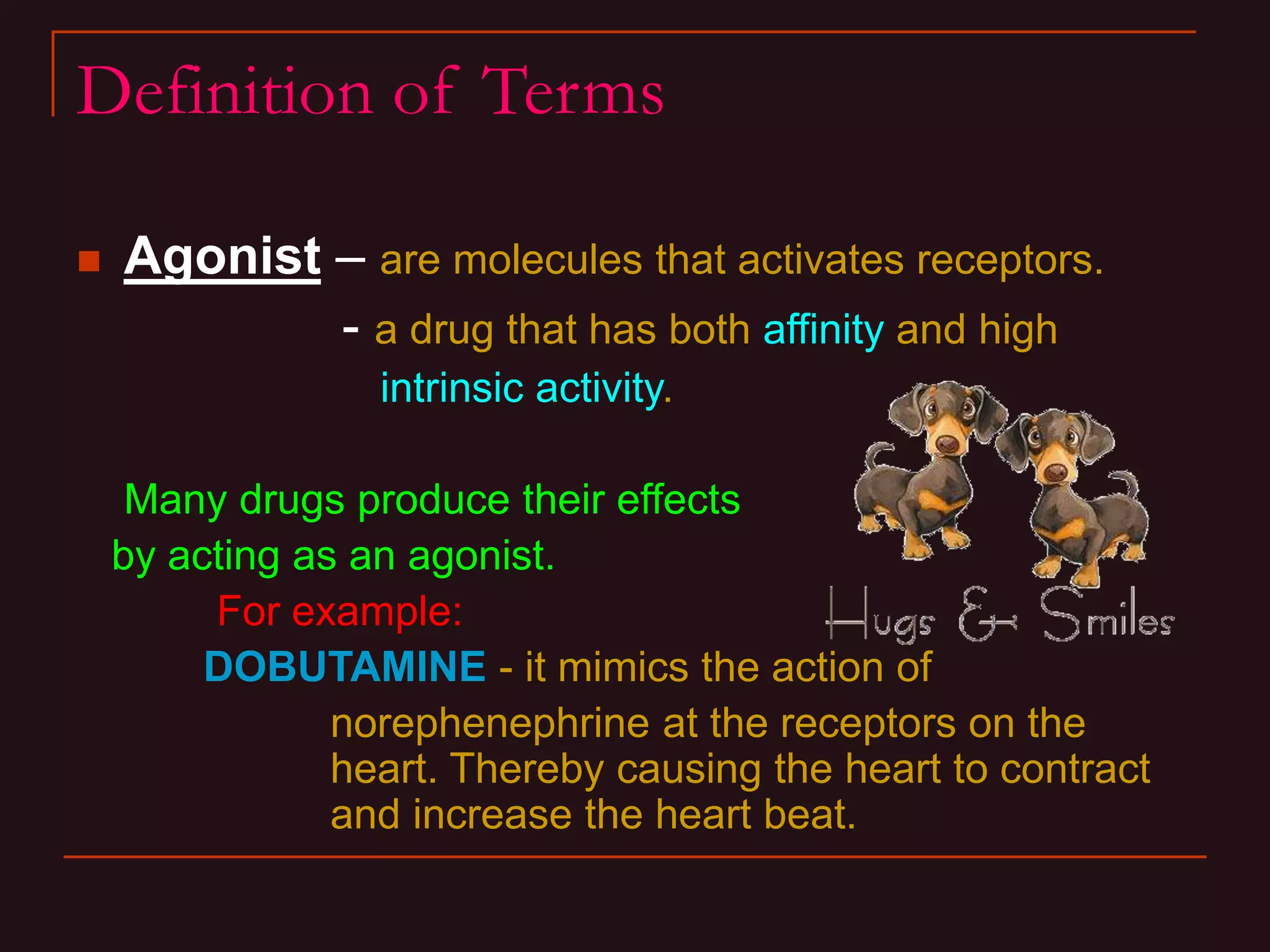 Drug - Receptor Interactions | PPT