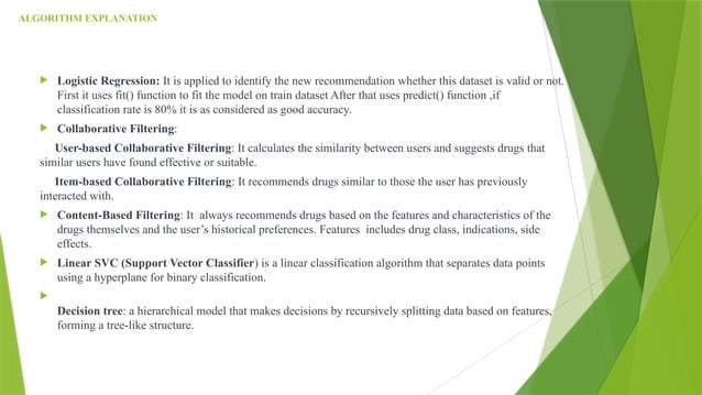 Drug Recommendation System Based On Sentiment Analysis Ppt Pptx