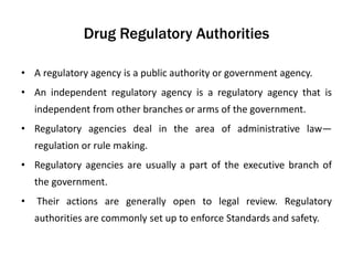Drug Regulatory | PDF