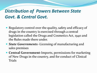 Drug regulatory authority | PPTX