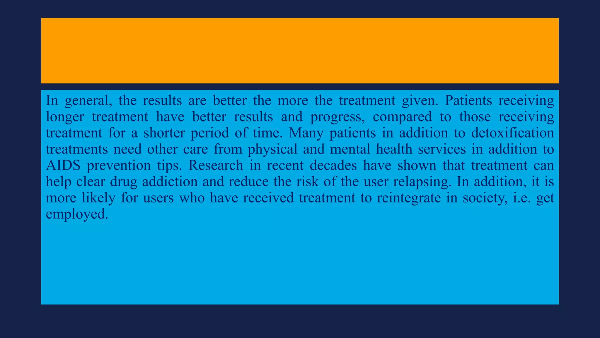 Drug Rehabilitation Treatment | PPTX