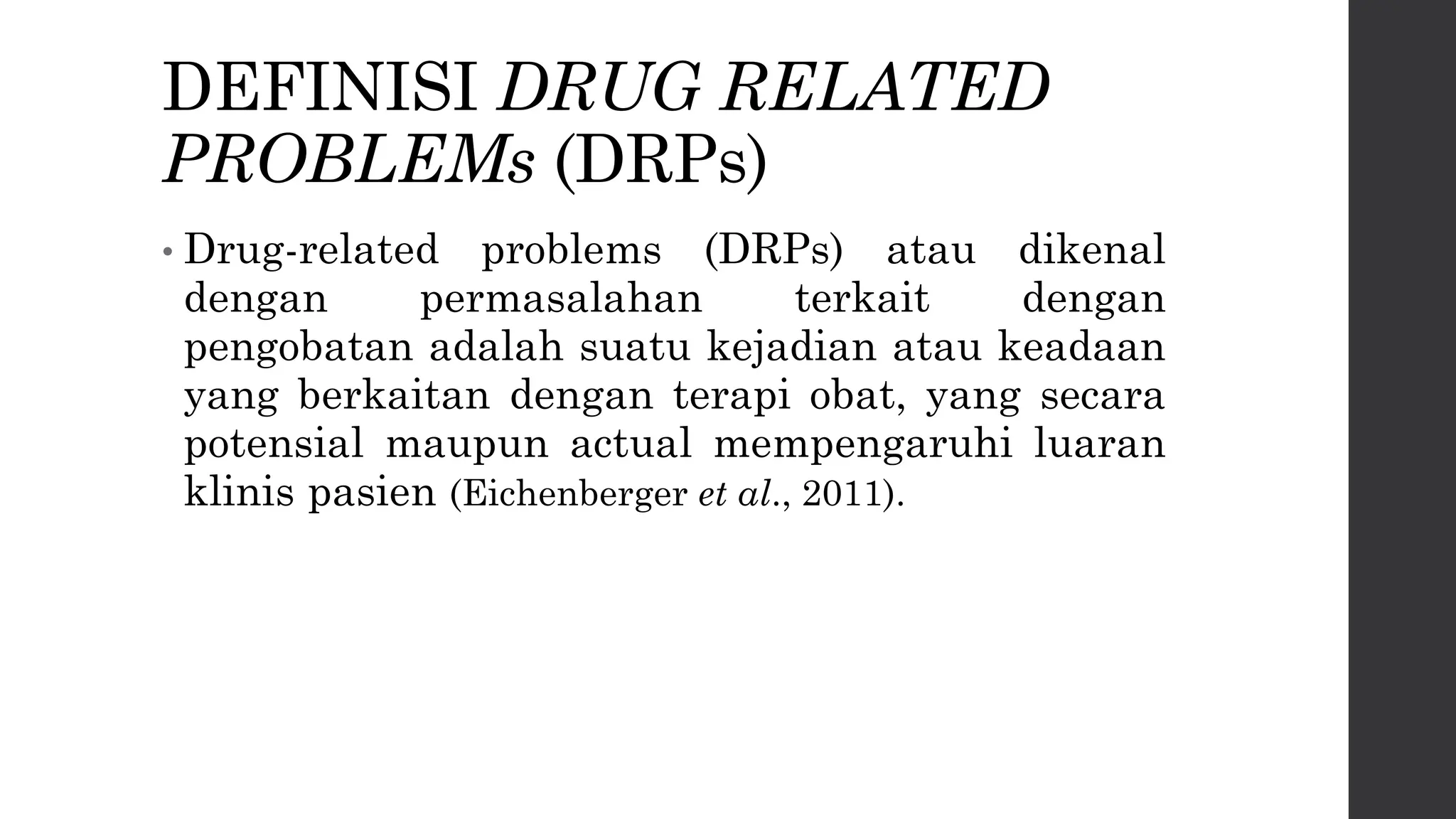 DRUG RELATED PROBLEMS (DRPs))))))))..pdf