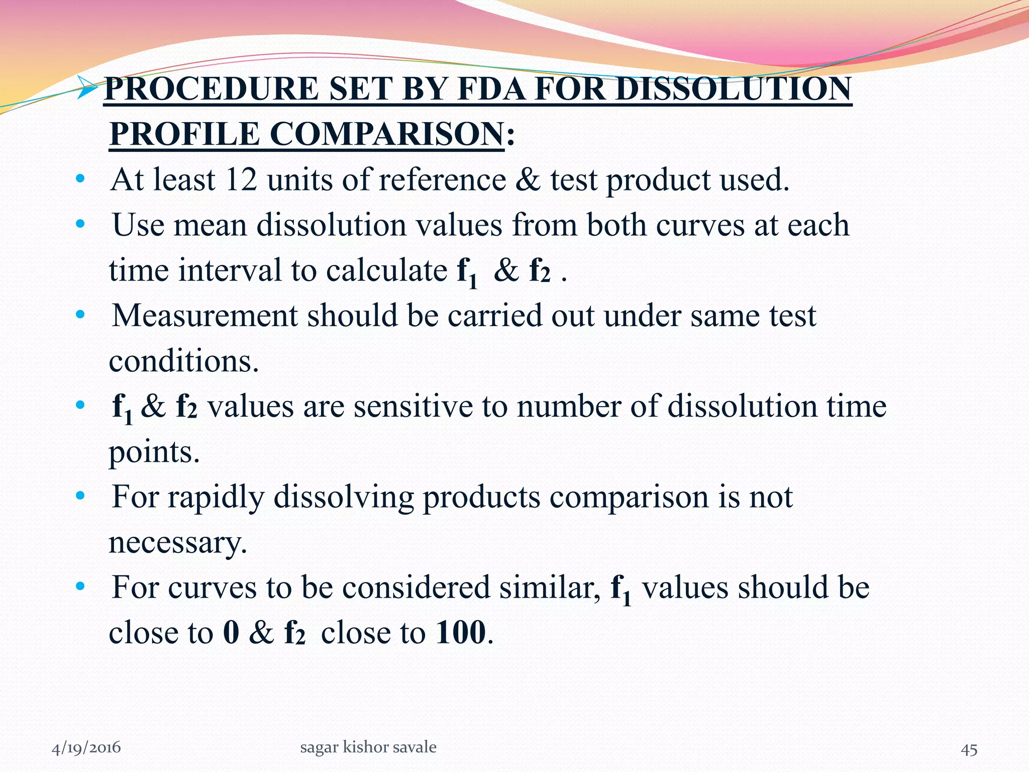 Drug release kinetics | PDF