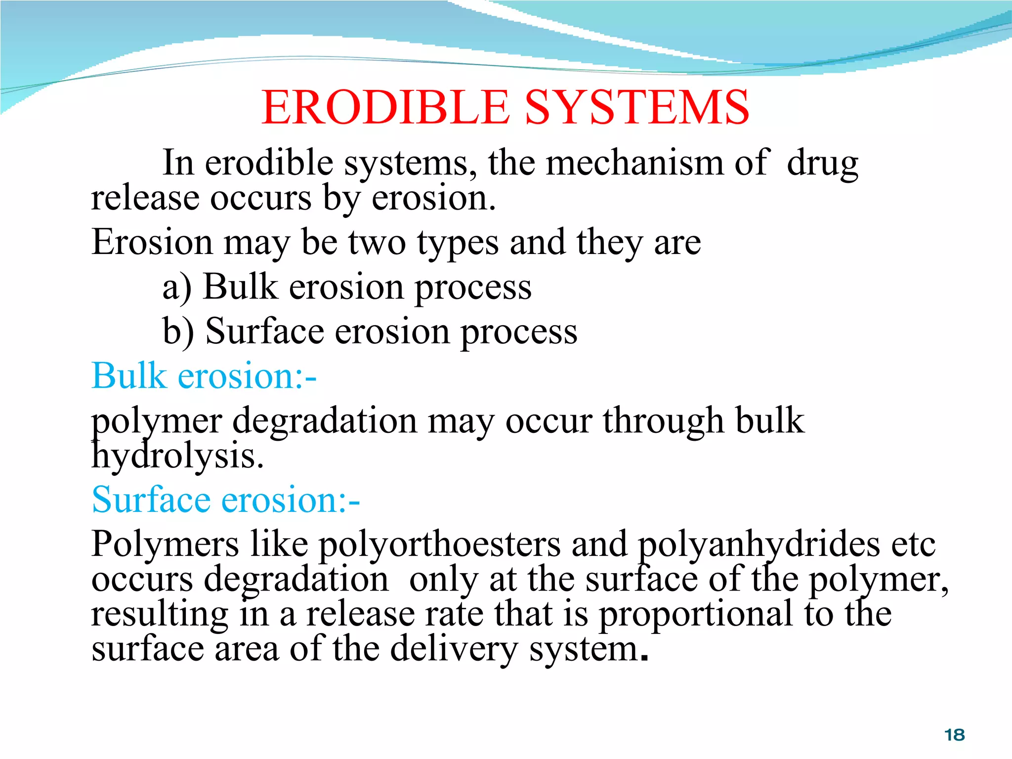 Drug Release Mechanism And Kinetics | PPT
