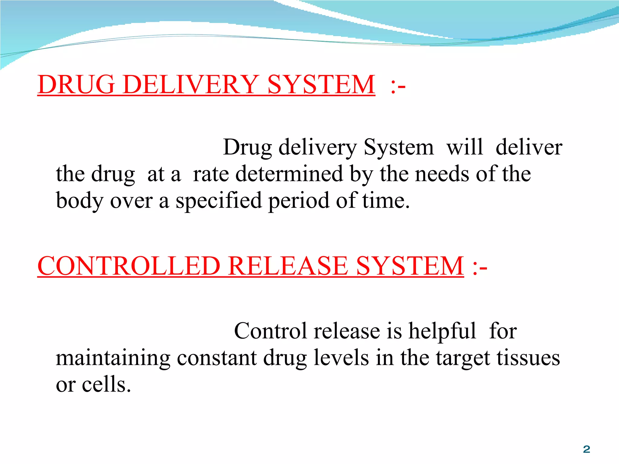 Drug Release Mechanism And Kinetics | PPT