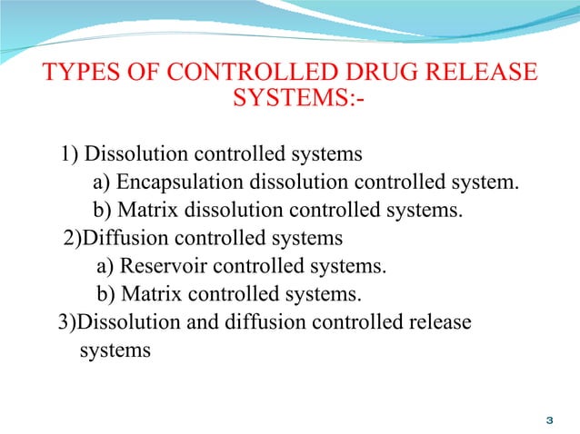 Drug Release Mechanism And Kinetics | PPT