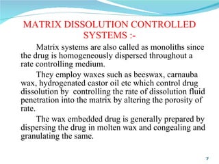 Drug Release Mechanism And Kinetics | PPT