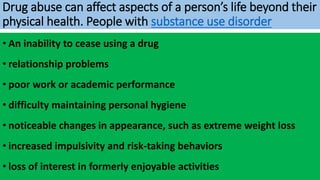 Drug Report and Its Health Effect.pptx