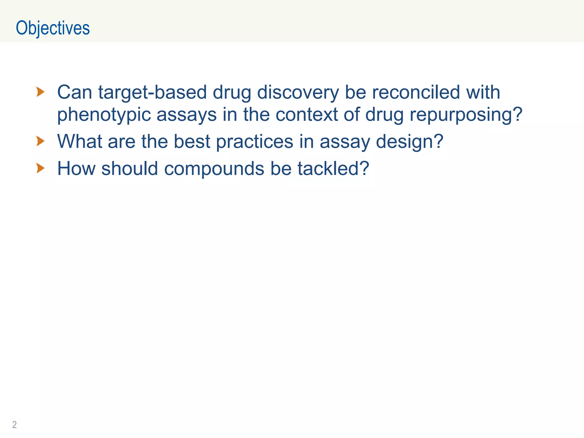 SLAS2013 Drug Repurposing SIG Meeting | PPTX