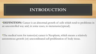 Drug resisitance of anticancer therapy | PPTX