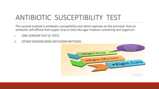 Antibiotic resistance and suceptibility. | PPT
