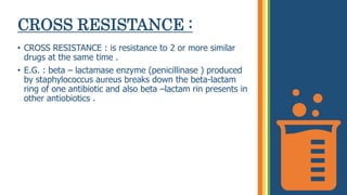 Drug resistance in microorganisms | PPTX