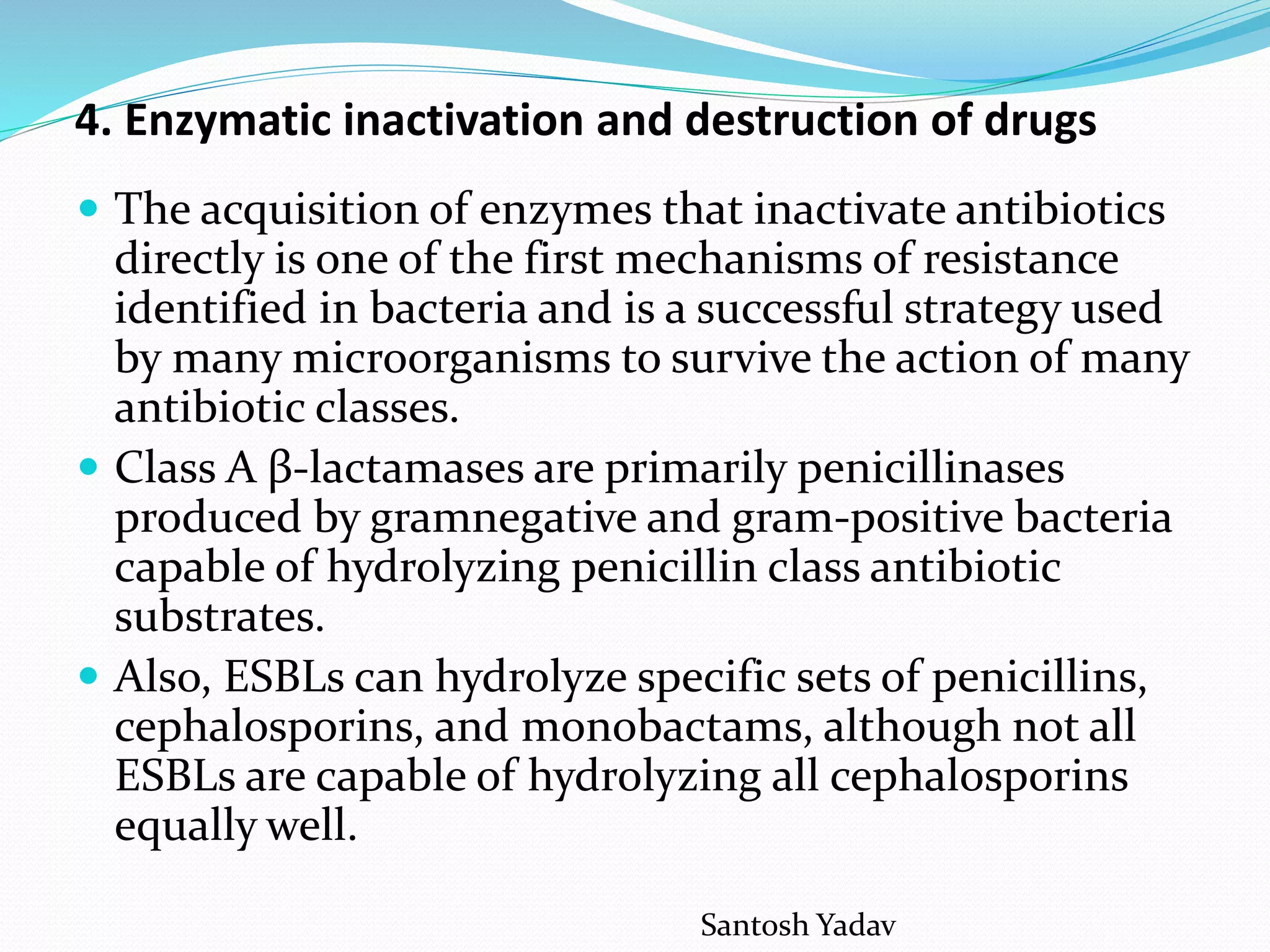 Drug Resistance Mechanism | PPTX