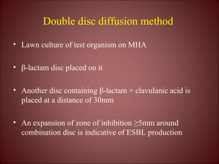 Drug resistance mechanism & their detection, recent advances | PPT