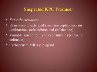 Drug resistance mechanism & their detection, recent advances | PPT