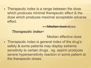 Drug response curve | PPTX