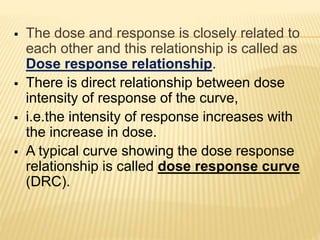 Drug response curve | PPTX