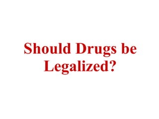 Drugs | PPT | Substance Abuse | Diseases and Conditions