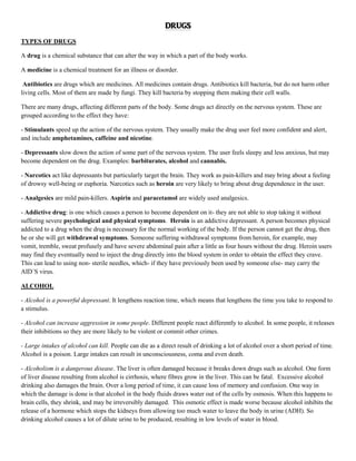 Drugs | PDF