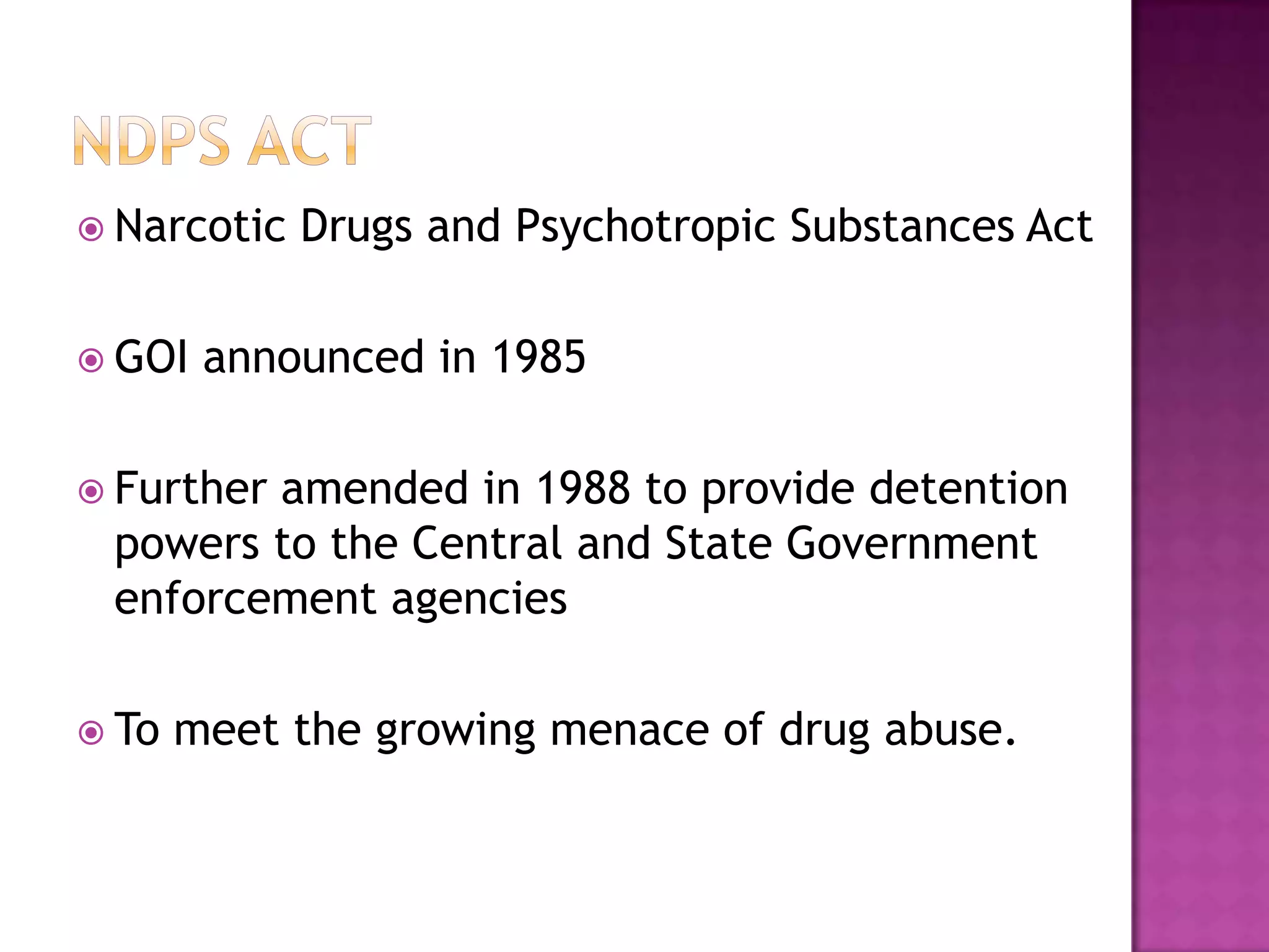 Drugs: Meaning & Types | PPTX