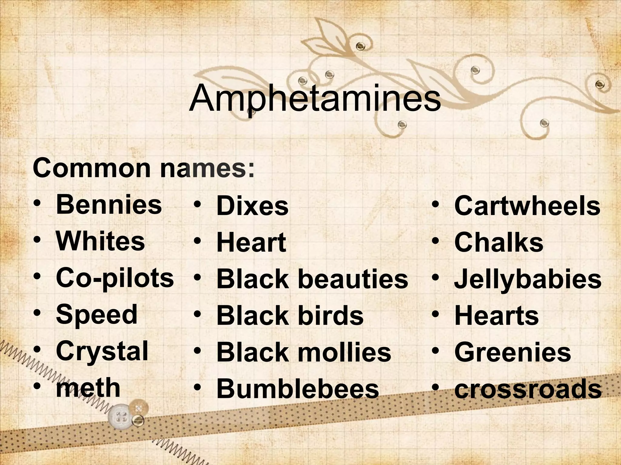 Drugs: Examples, Types, and Reasons etc. | PPT