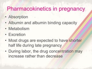 Drugs in pregnency | PPTX
