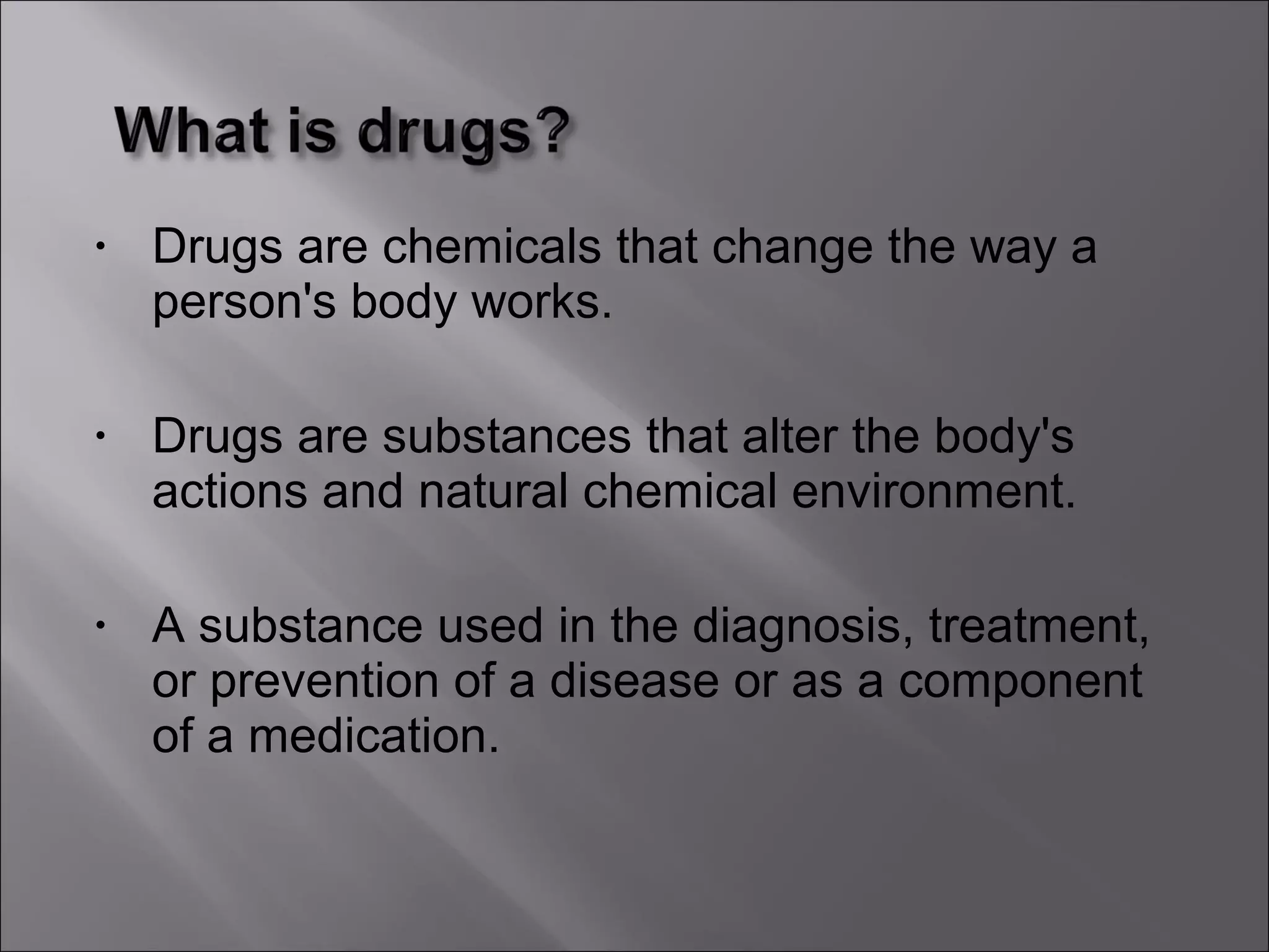 What is Drugs? | PPT