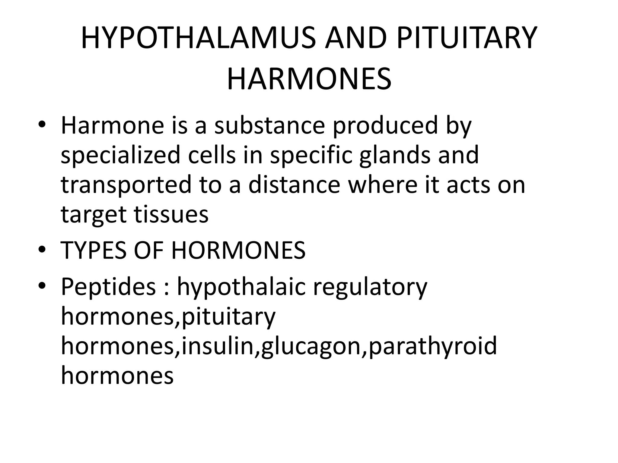 Drugs acting on endocrine disorder | PPTX