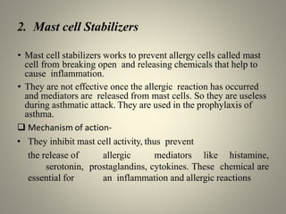 drugs, respiratory drugs, .pptx