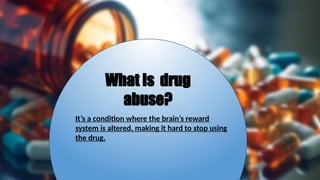 too drugs is bad for health xdont eat too much drugs | PPTX