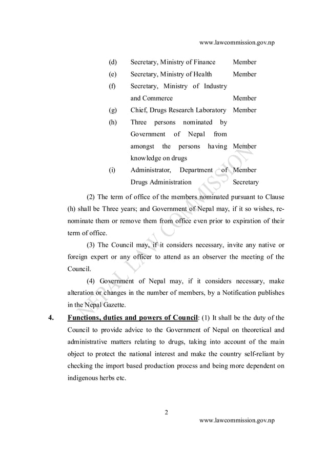 Drugs Advisory-Council & Drugs-Advisory-Committee(2037-1970) | PDF