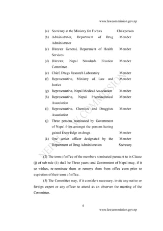 Drugs Advisory-Council & Drugs-Advisory-Committee(2037-1970) | PDF