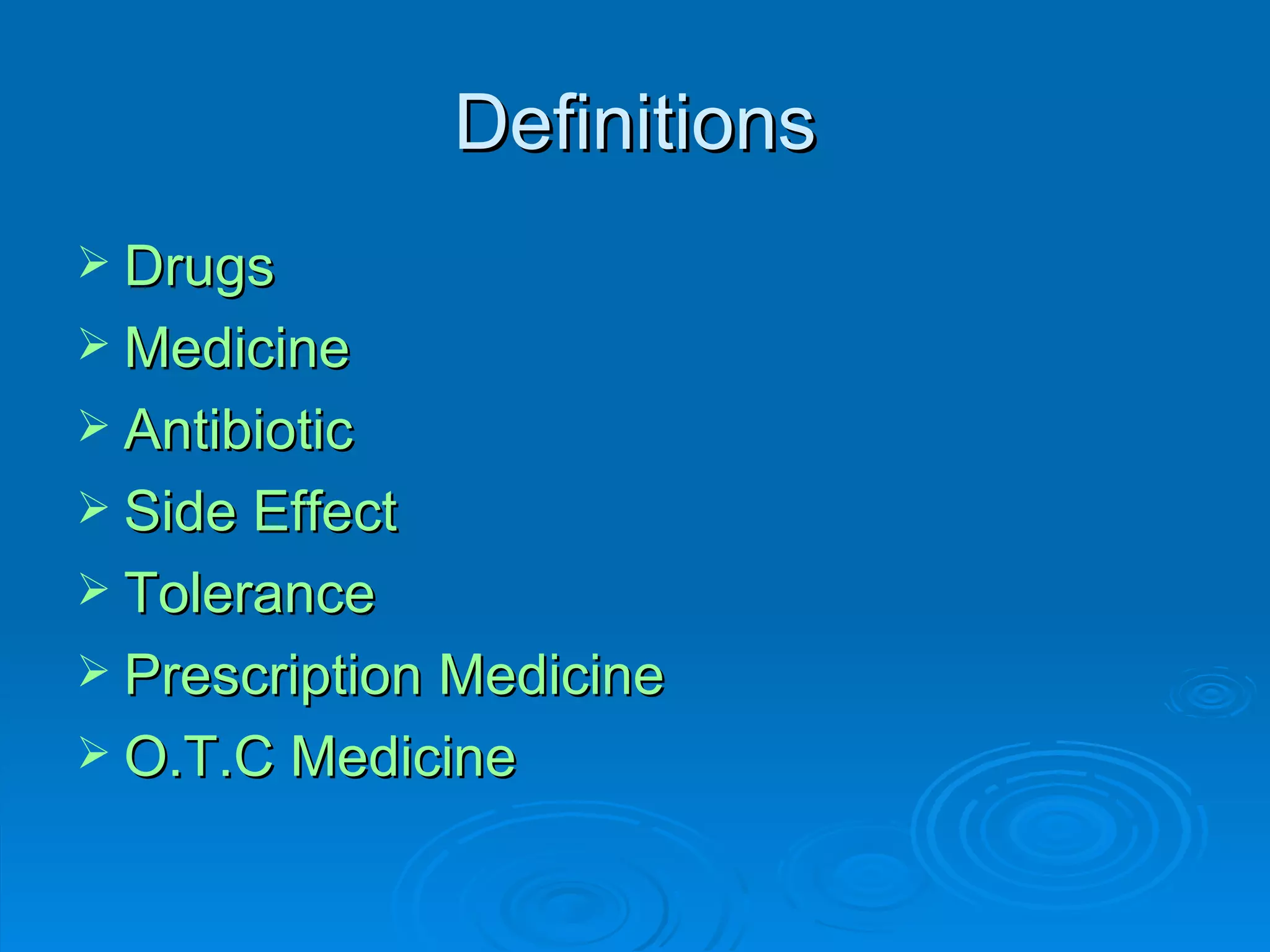 Drugs And Your Health | PPT